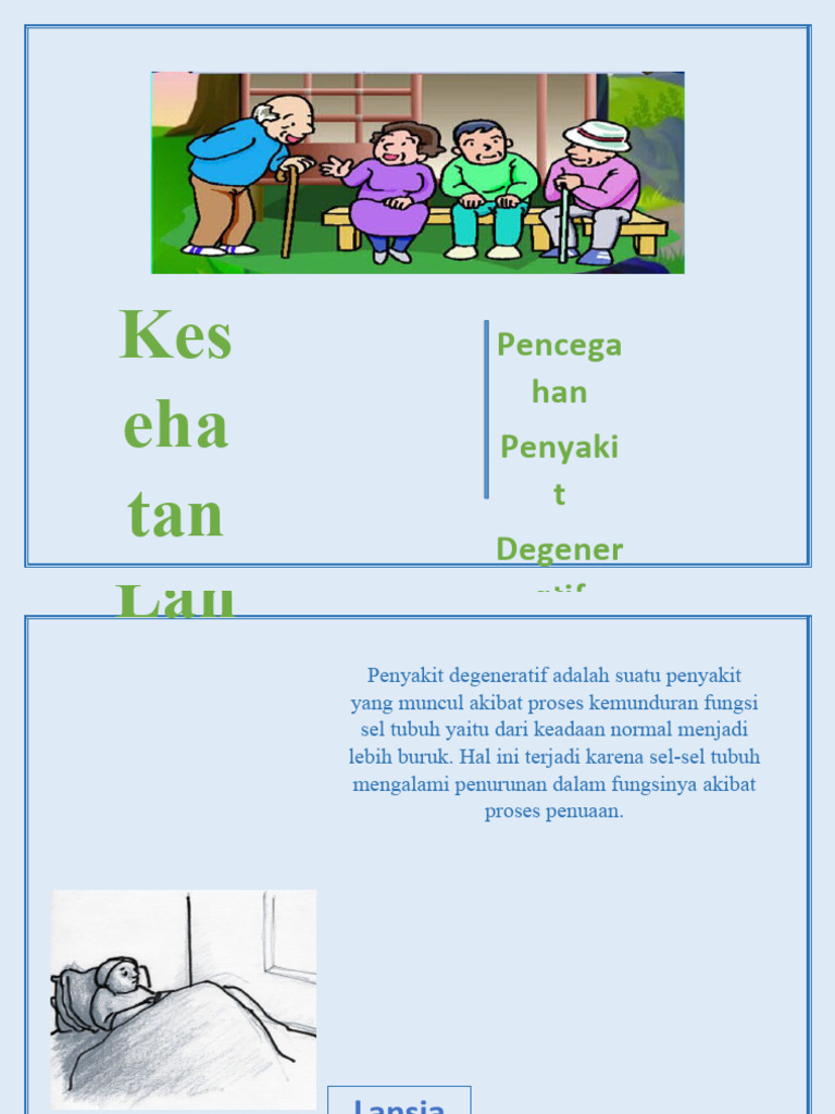 FlipChart Penyakit Degeneratif | PDF