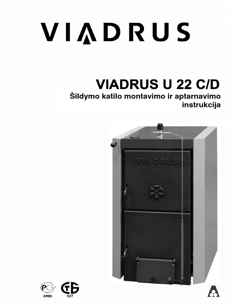 Viadrus U22 Instrukcija 2010 | PDF