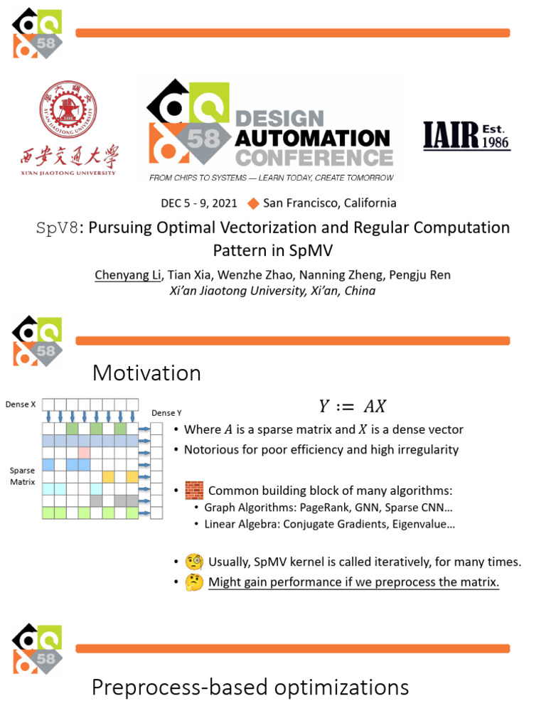 SpV8: Pursuing Optimal Vectorization and Regular Computation Pattern in ...