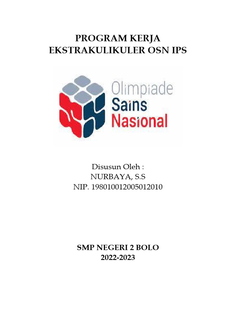 Program Ekstrakurikuler OSN IPS | PDF