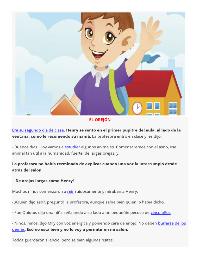 Lectura El Orejon | PDF