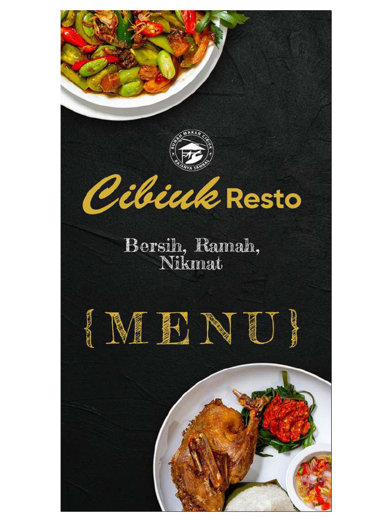 Menu Cibiuk Resto Karawang | PDF