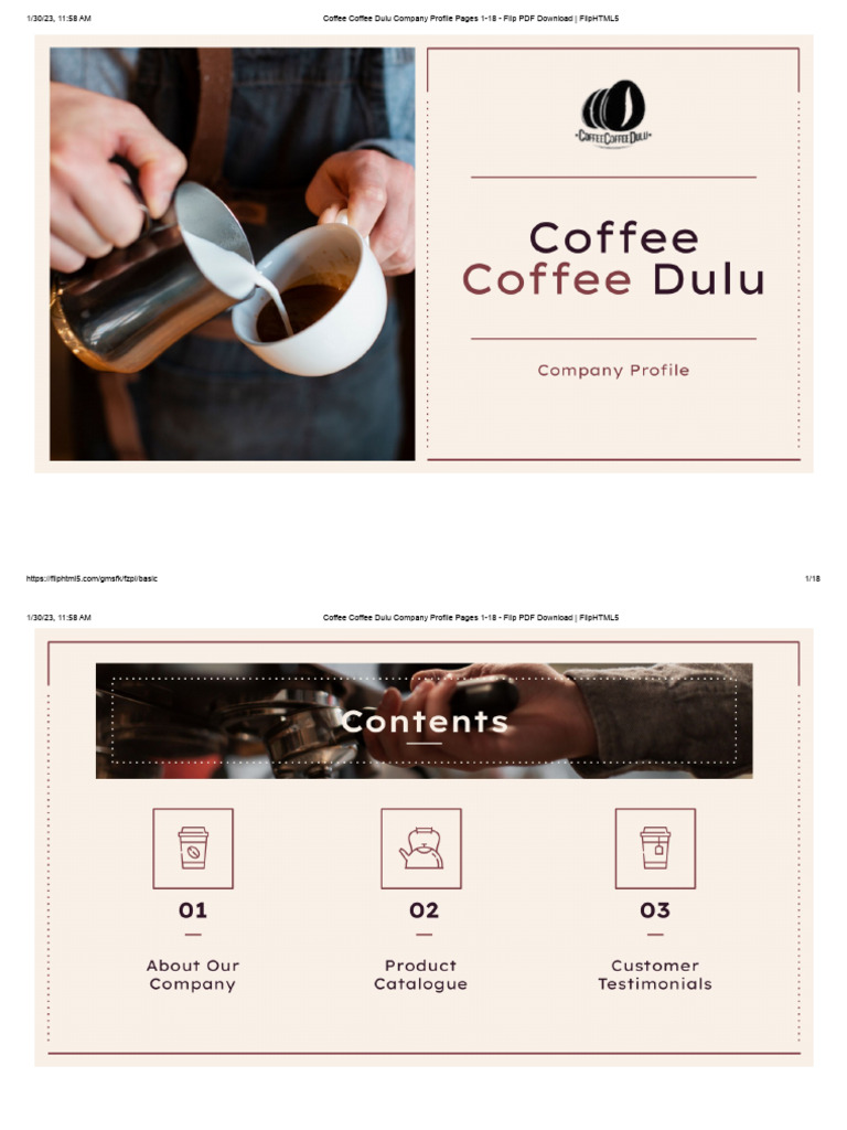 Coffee Coffee Dulu Company Profile Pages 1-18 - Flip PDF Download ...