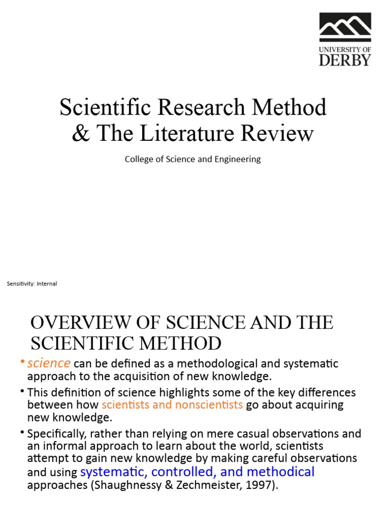 Scientific Research | PDF | Scientific Method | Hypothesis