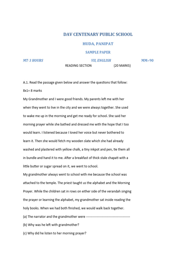Sst Paper Pdf
