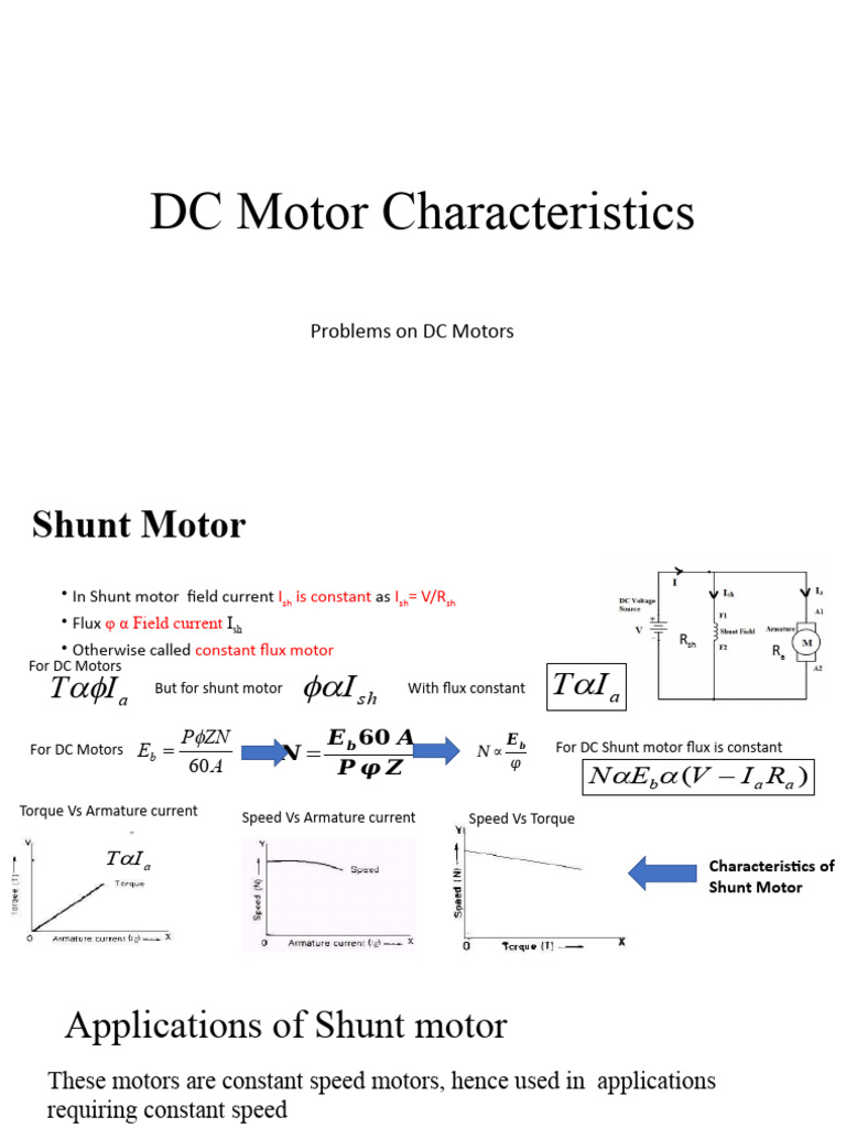 3 - DC Motor Characteristics | PDF | Electric Motor | Electrical Engineering
