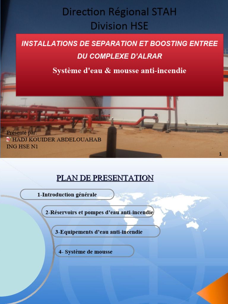 Résumé Desctriptif Sur Le Réseau Anti-Incendie SBF | PDF | Extincteur ...