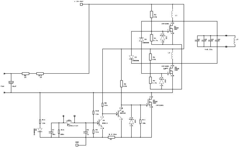 Ind Gen 1000W - Schematic | PDF