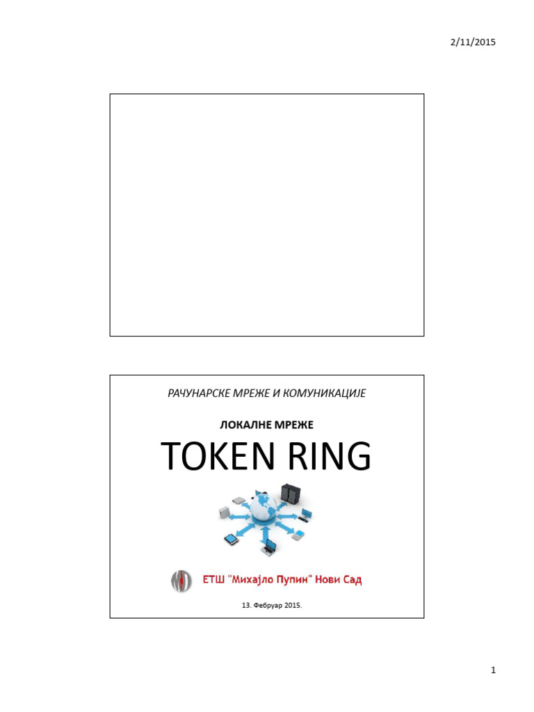 Token Ring | PDF