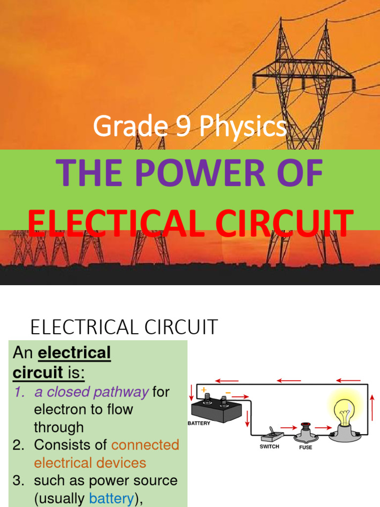 Circuit-Ohm Law and Series Paralell Reistors | PDF | Series And ...