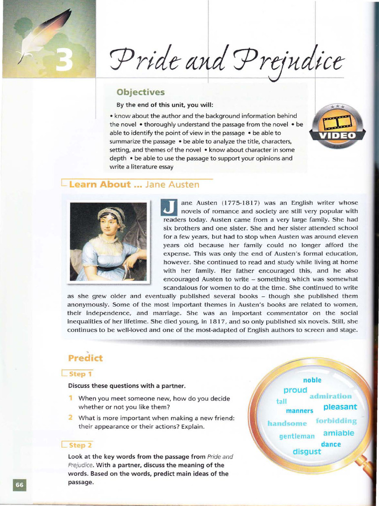 Pathways[Jane Austen_Pride and prejudice] | PDF