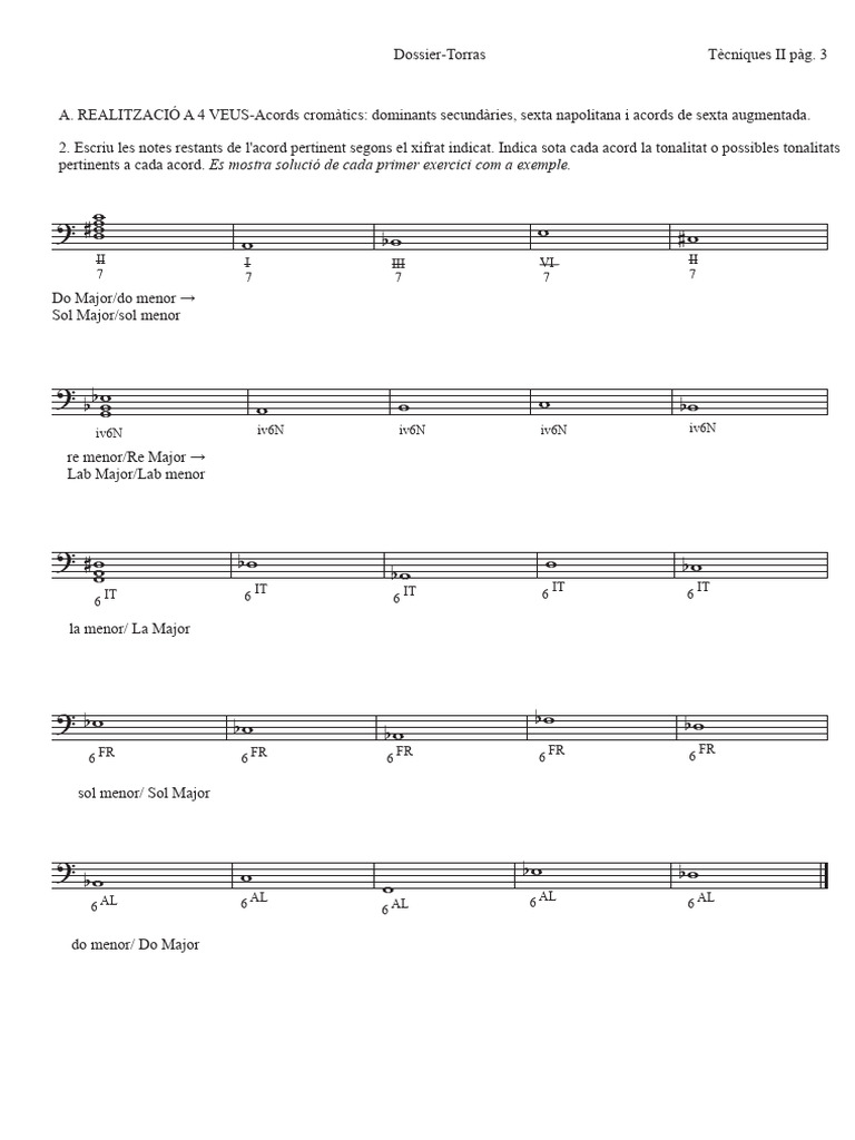 DossierTècII ExA 2 AcordsCromàtics | PDF