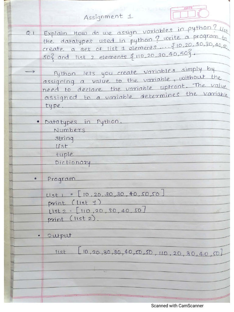 Shruti Deshmukh - Assignment No 2 - Python | PDF