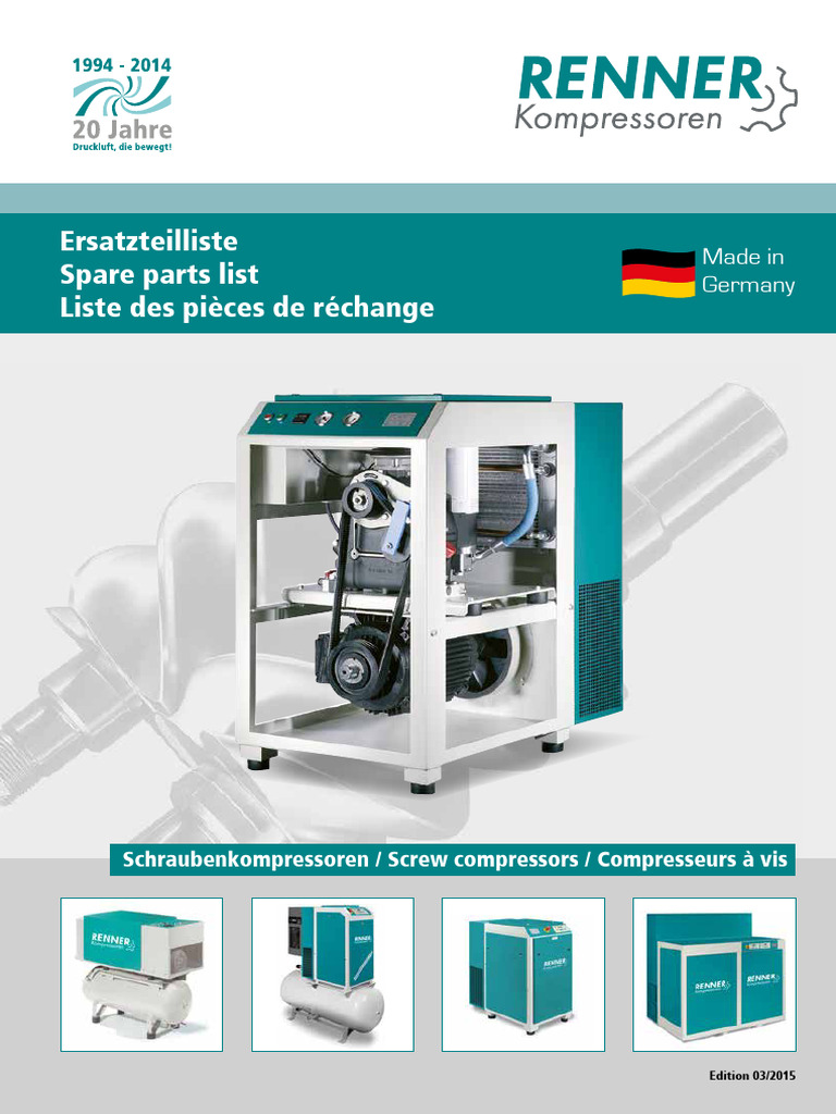 Renner Parts Manual | PDF