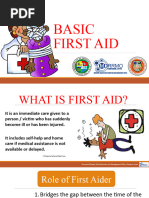 Basic First Aid - ToPIC 5 (Bandaging) | PDF