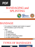 Basic First Aid - ToPIC 5 (Bandaging) | PDF