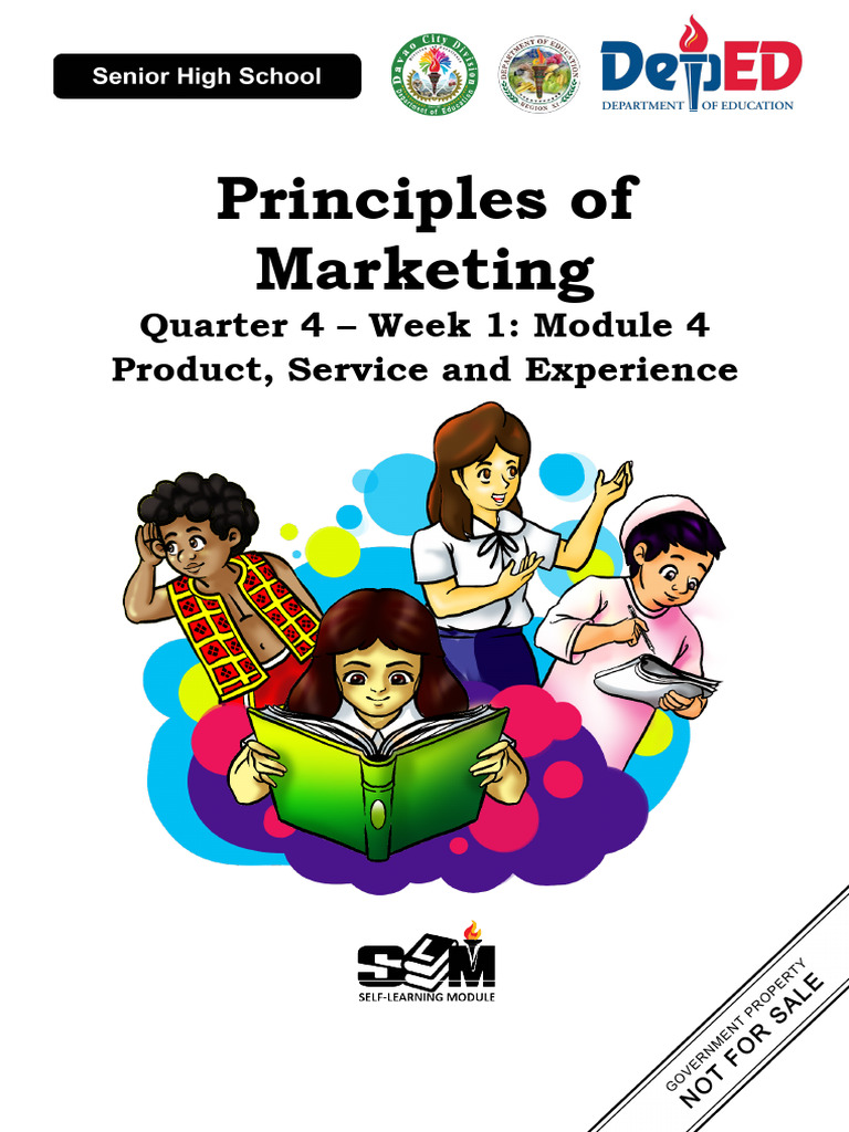 Q4 Principles of Marketing 12 - Module 4 (W1) | PDF | Product (Business) | Packaging And Labeling