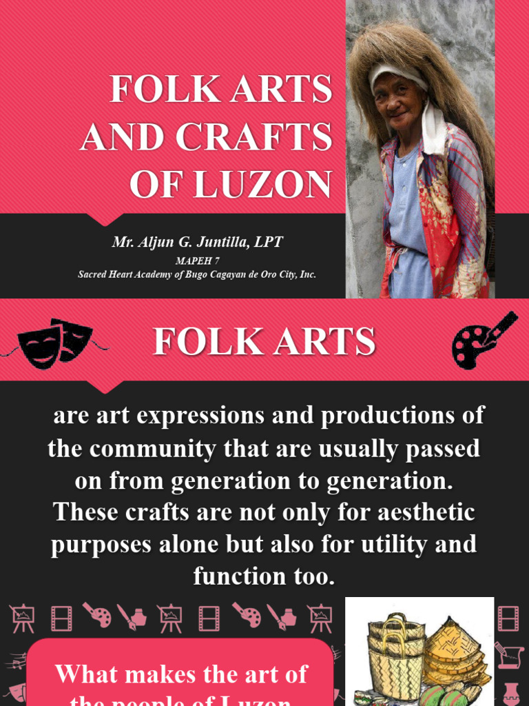 Folk Arts and Crafts of Luzon | PDF | Philippines