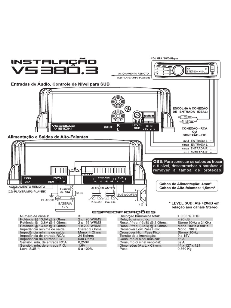 Vs380 3 Manual Stetsom | PDF