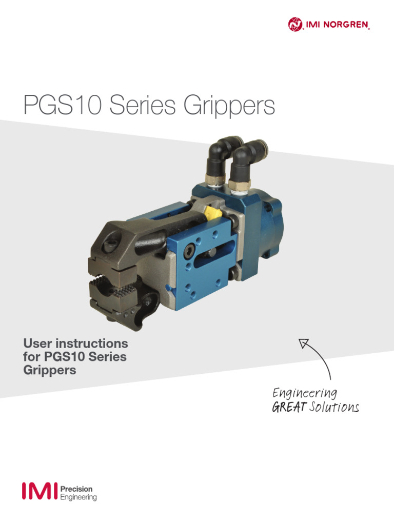 Norgren 00537ui Pgs10 User Instructions Pdf Manufactured Goods Equipment