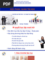 NHẬP MÔN KHOA HỌC QUẢN LÝ TRONG GIÁO DỤC | PDF