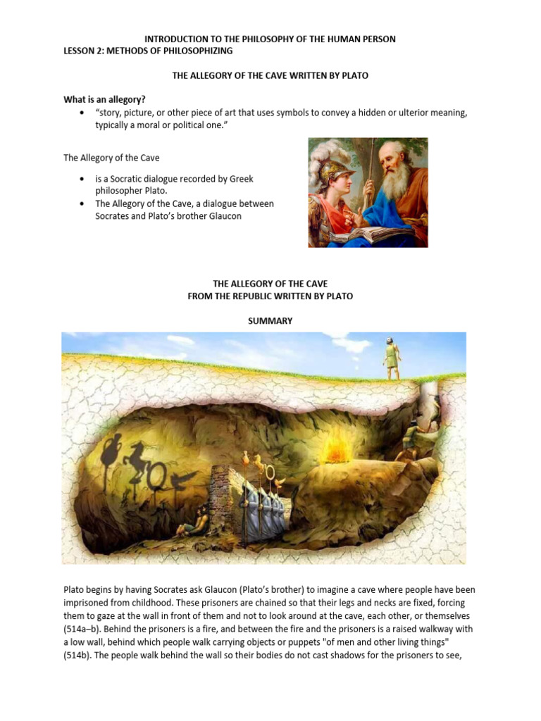 The Allegory of The Cave | PDF