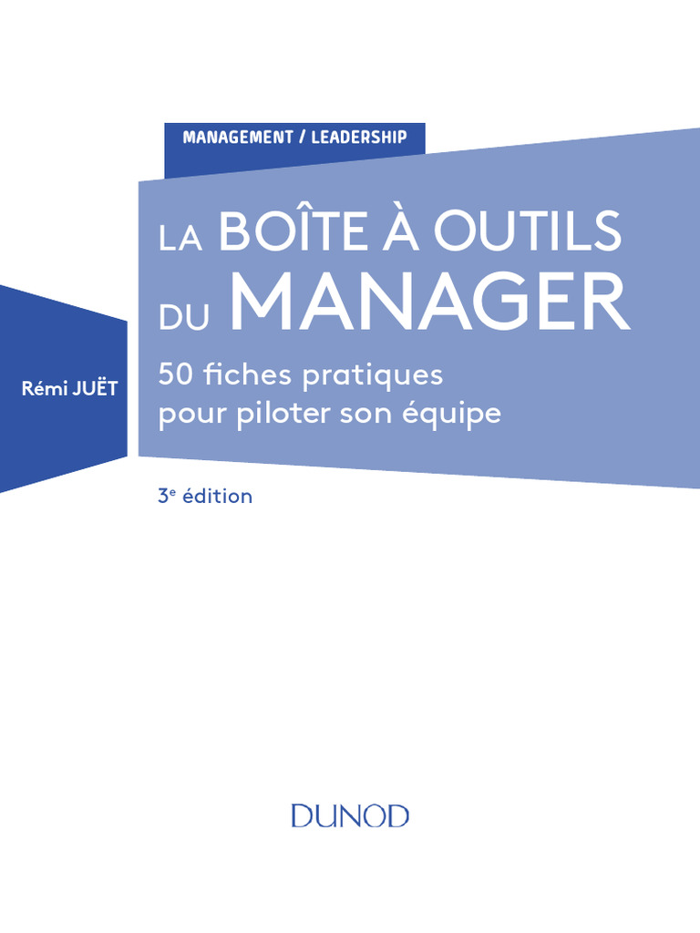 Boite À Outil de Manager | PDF