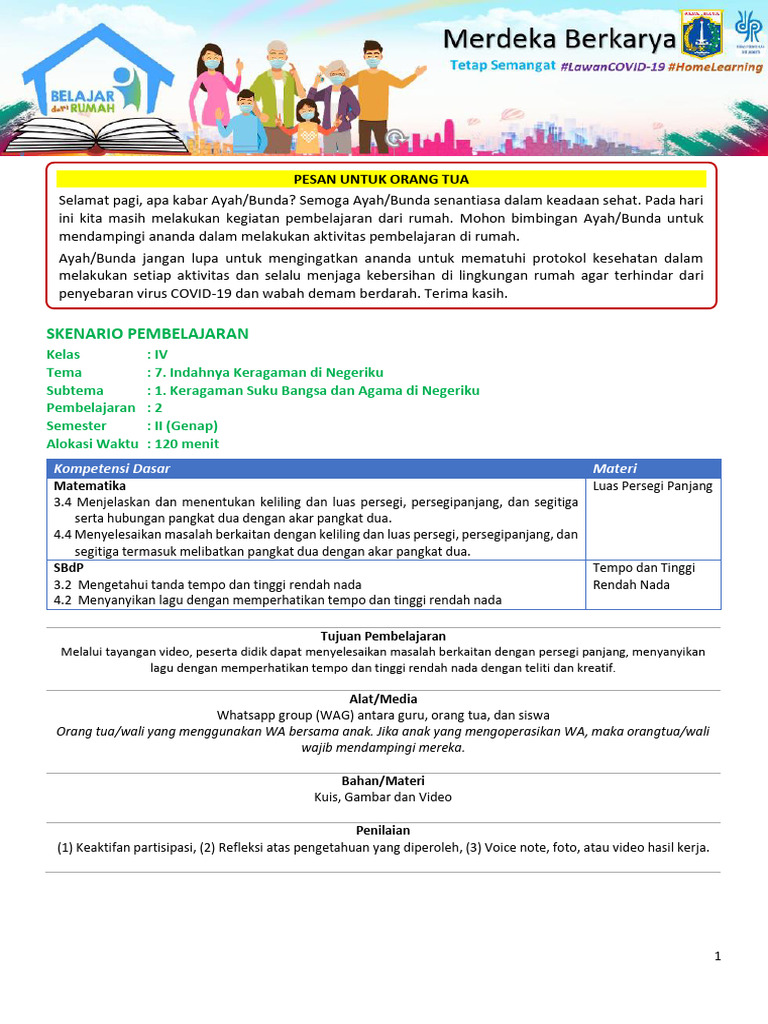 Rpp Kelas 4 Pdf