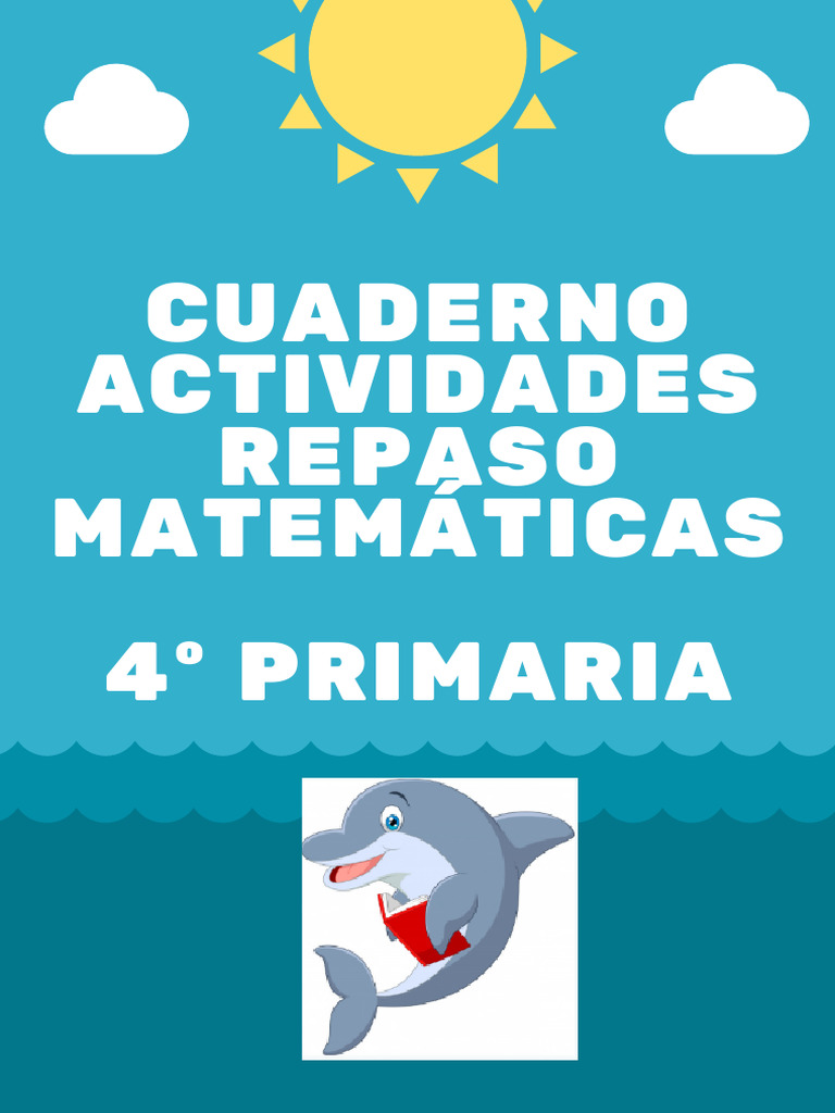 Cuaderno Verano Actividades Matemáticas 4º Primaria | PDF | Australia ...