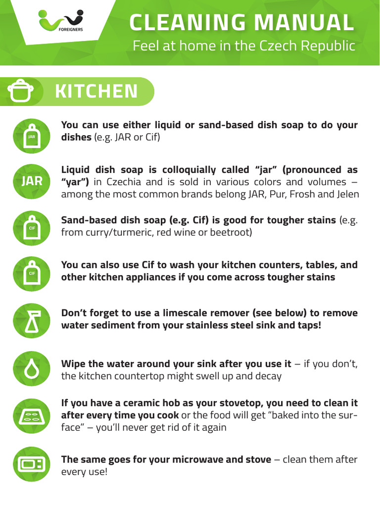 Cleaning Manual - 1 | PDF | Sink | Vacuum Cleaner