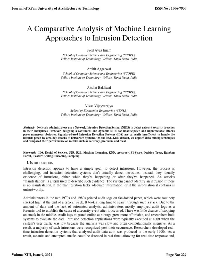 A Comparative Analysis of Machine Learni | PDF | Support Vector Machine | Machine Learning