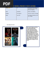 Film Genre Analysis Guide | PDF