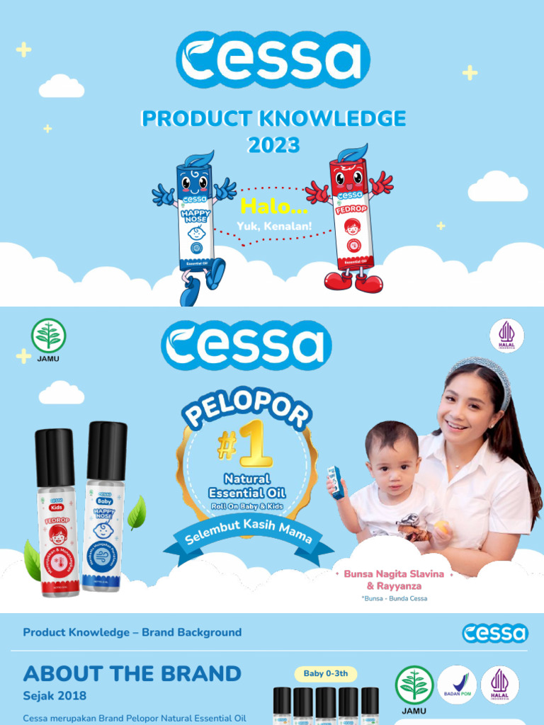 Product Knowledge Cessa Terbaru | PDF | Kesehatan Holistik | Gaya Hidup