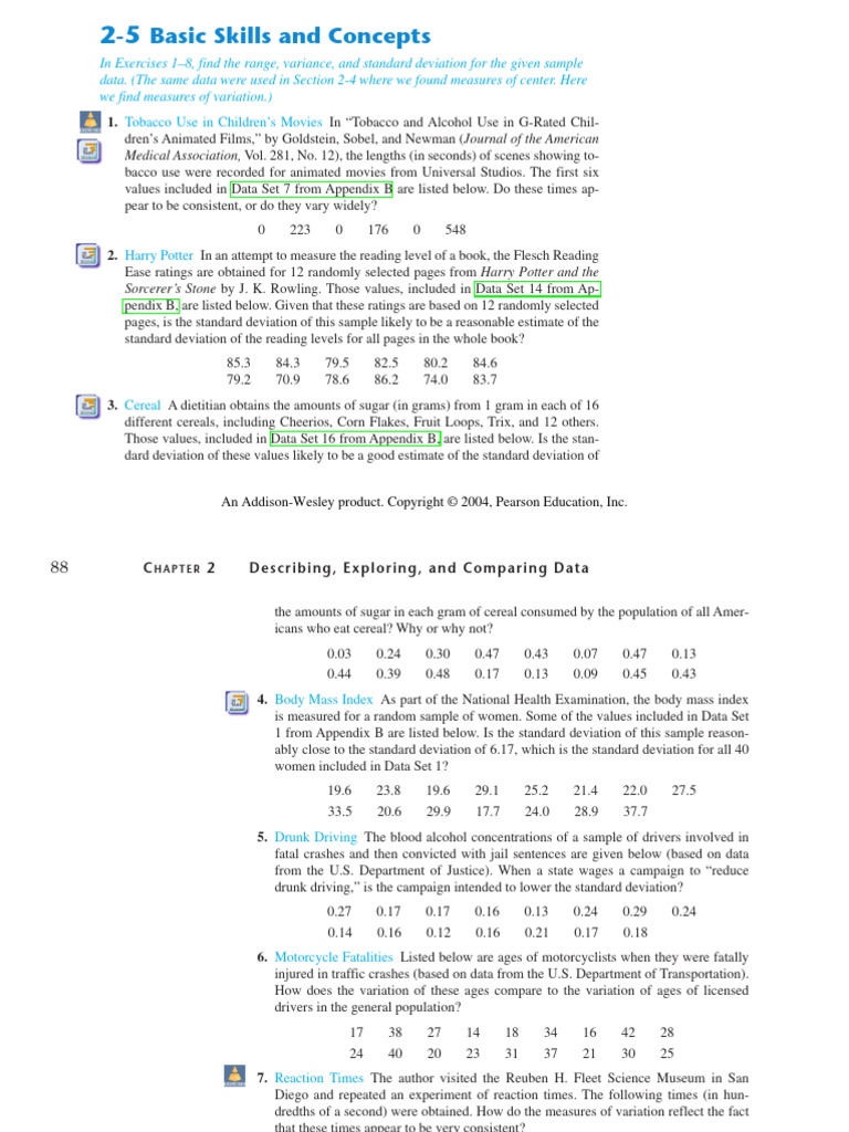 Soal Materi 2 | PDF | Standard Deviation | Variance