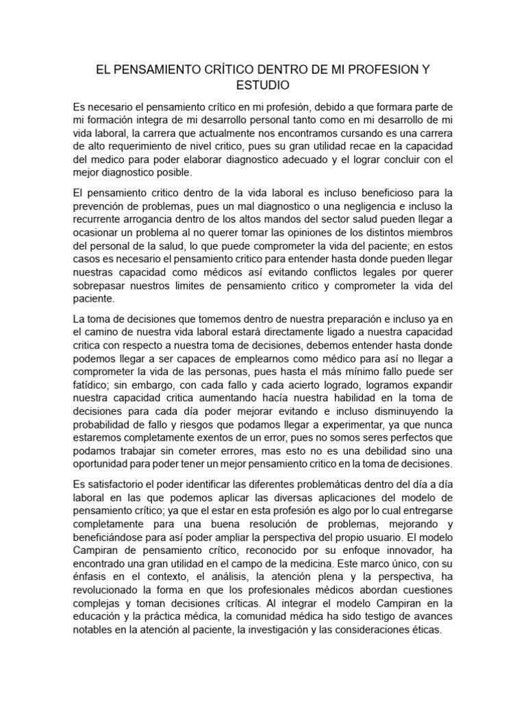Modelo Campiran | PDF
