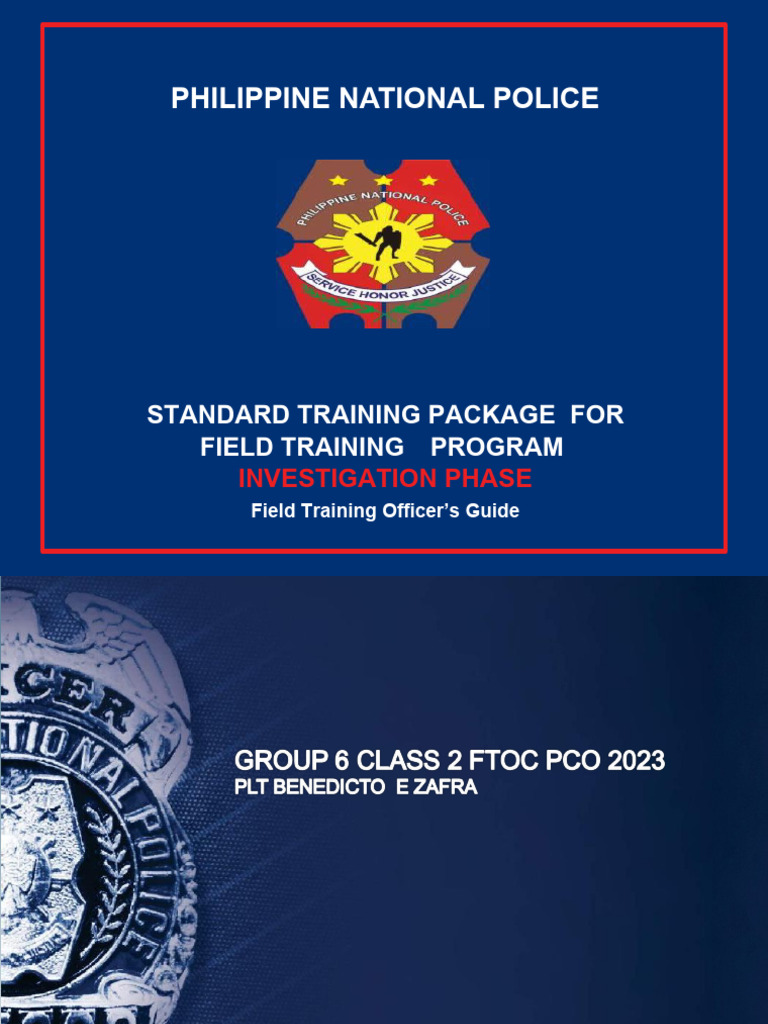 PLT Zafra Investigation Phase | PDF | Police | Courtroom