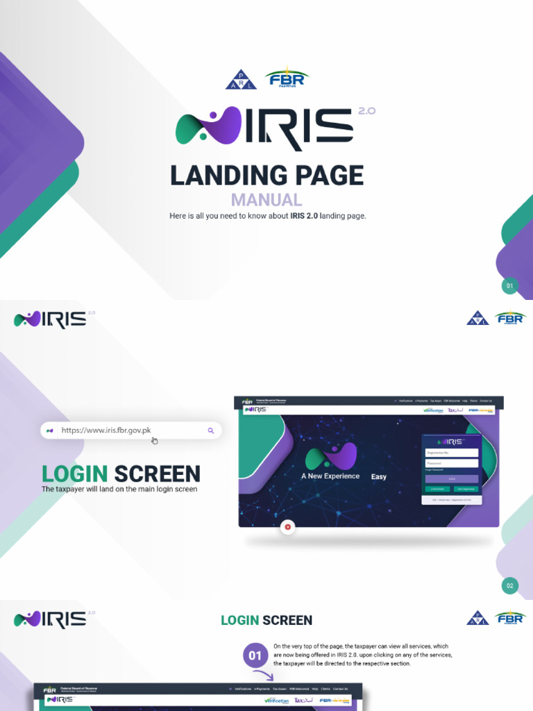 IRIS LOGIN MANUAL v2 | PDF