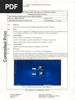 Scope of Work For BMS Operator | PDF