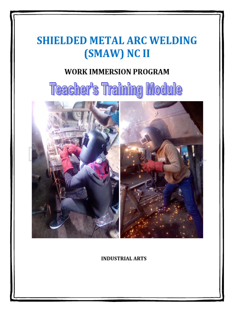 Module For Work Immersion Smaw Ncii | PDF | Welding | Construction
