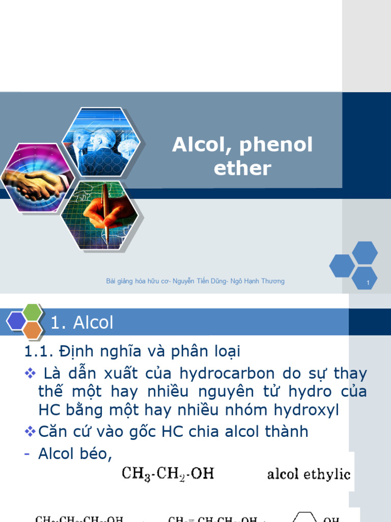 Bai 7 Alcol, Phenol, Ether | PDF