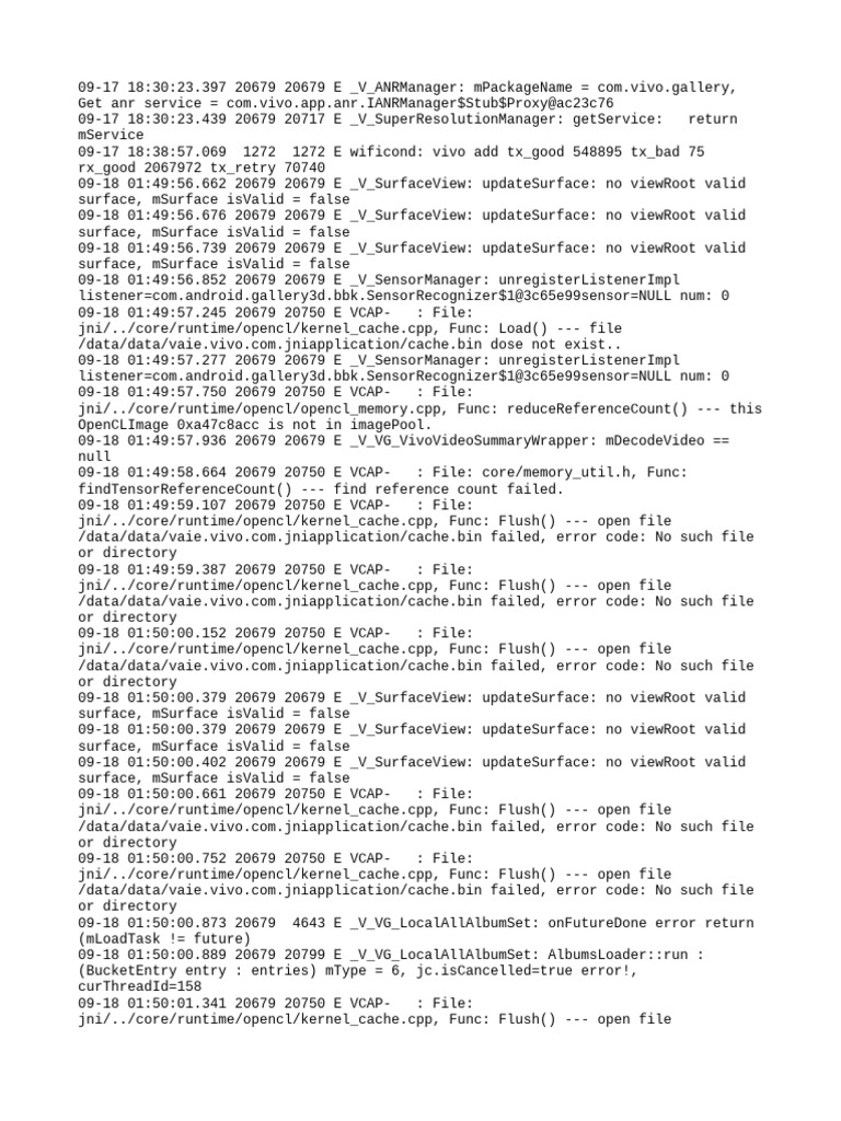 Log Pdf Java Programming Language Android Operating System 5676