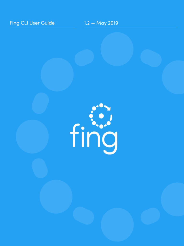 Fing CLI User Guide 1.2 | PDF | Command Line Interface | Computer Network