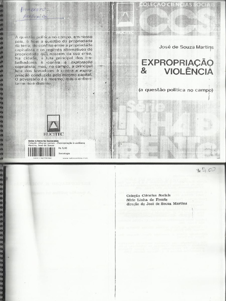 pdfcoffee.com_jose-de-souza-martins-expropriaao-e-violencia-pdf-free | PDF pdfcoffee.com_jose-de-souza-martins-expropriaao-e-violencia-pdf-free | PDF