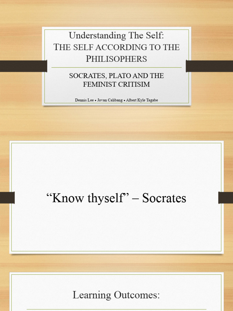 Understanding The Self Module 2 Lesson 2 | PDF | Soul | Reason