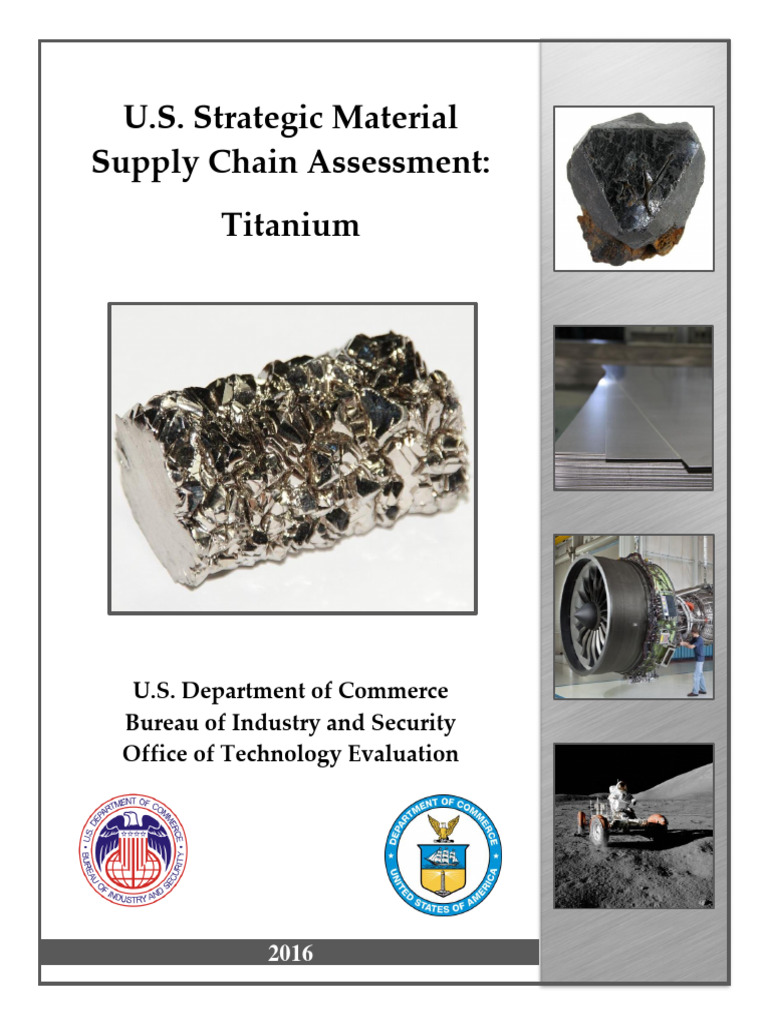 Titanium Supply Chain Assessment Web Version | PDF | Titanium | Supply ...