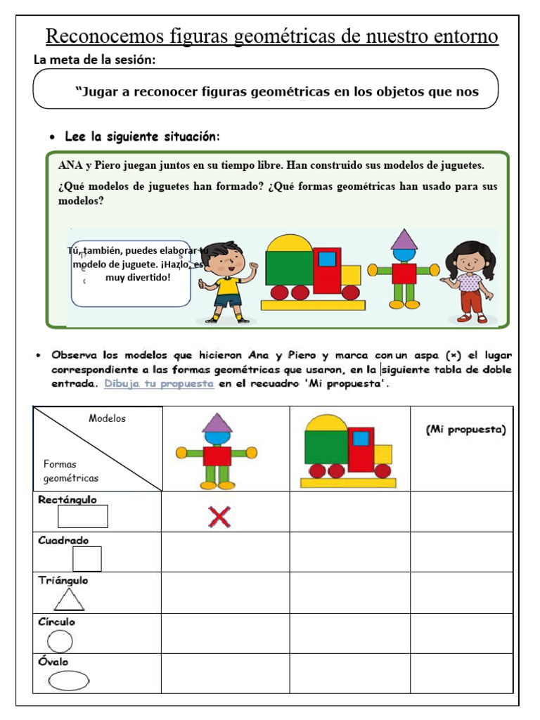Reconocimiento de Figuras Geométricas | PDF | Hogar, jardinería y bricolaje