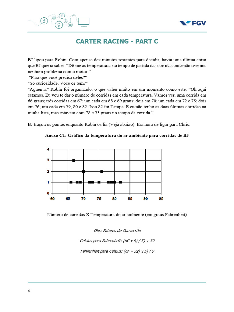 Carter Racing C - Portugues | PDF