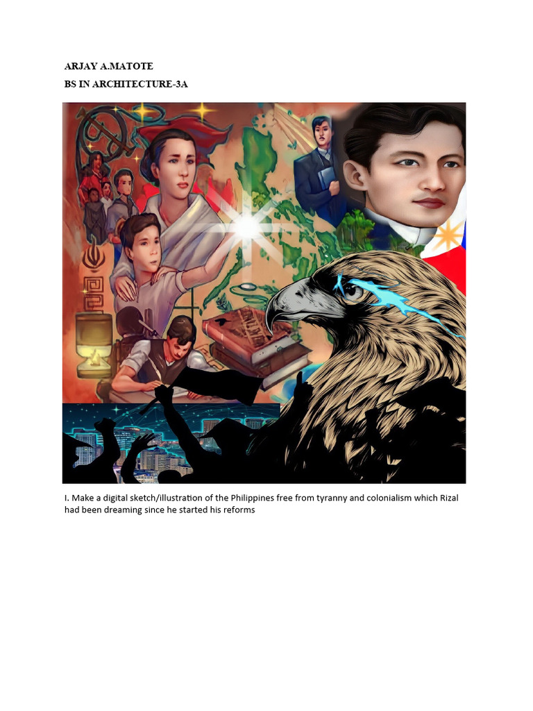 Life and Works of Rizal Subject Digital Art | PDF