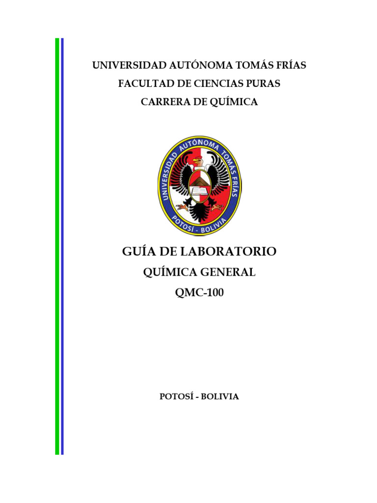 Guia Lab QMC 100 (2-2023) | PDF | Concentración | Valoración