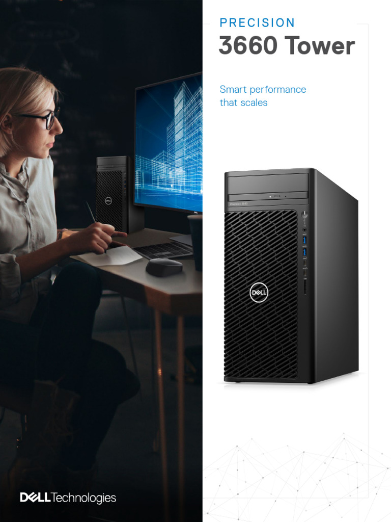 Precision 3660 Spec Sheet | PDF | Solid State Drive | Usb